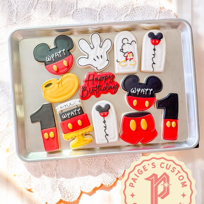 Mickey Mouse Clubhouse Cookies - Etsy