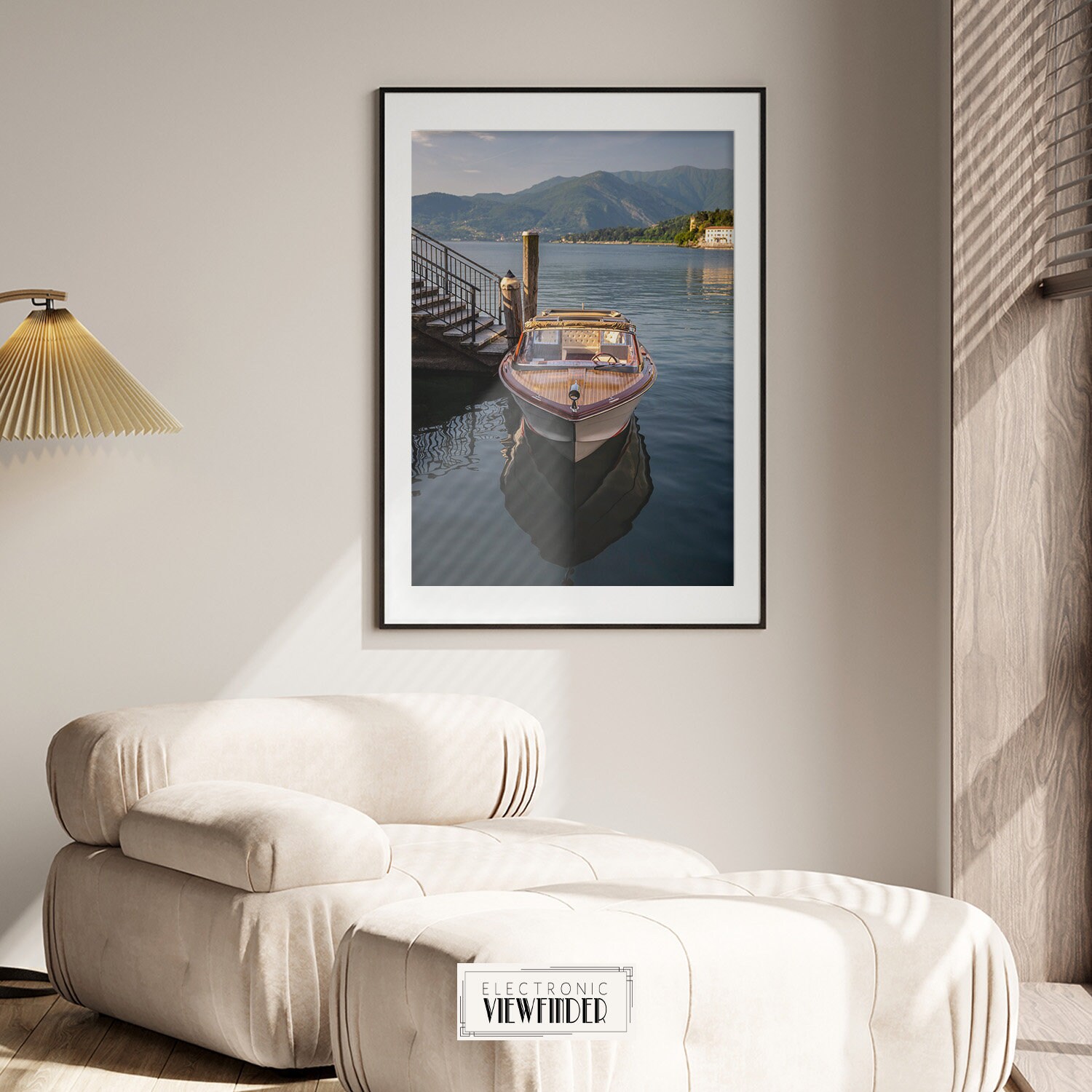 Lake Como Art Print 'COMO TAXI 001' Fine Art Photography Print Lake ...