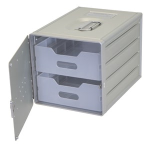 New Galley Container Airline Box Canister Flight Case + 2 New Drawers ...