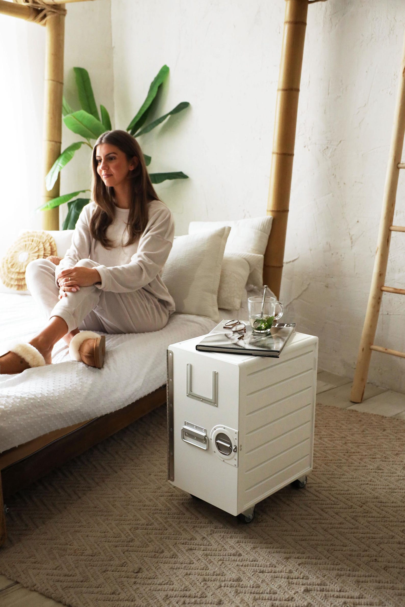 Brand New Galley Container Night Stand Side Table Galley Box Canister ...