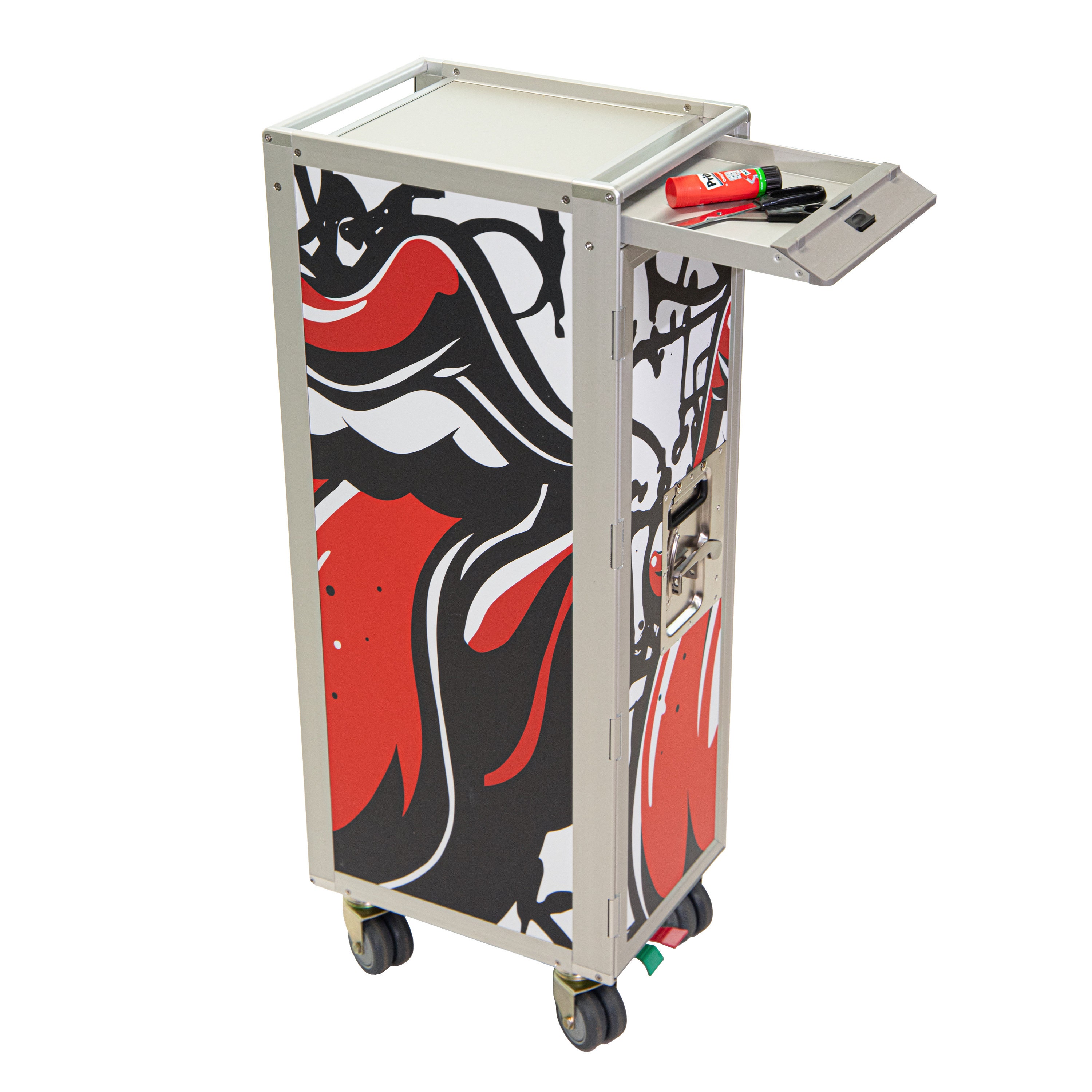 New Pop Art Airplane Trolley Galley Cart - Etsy