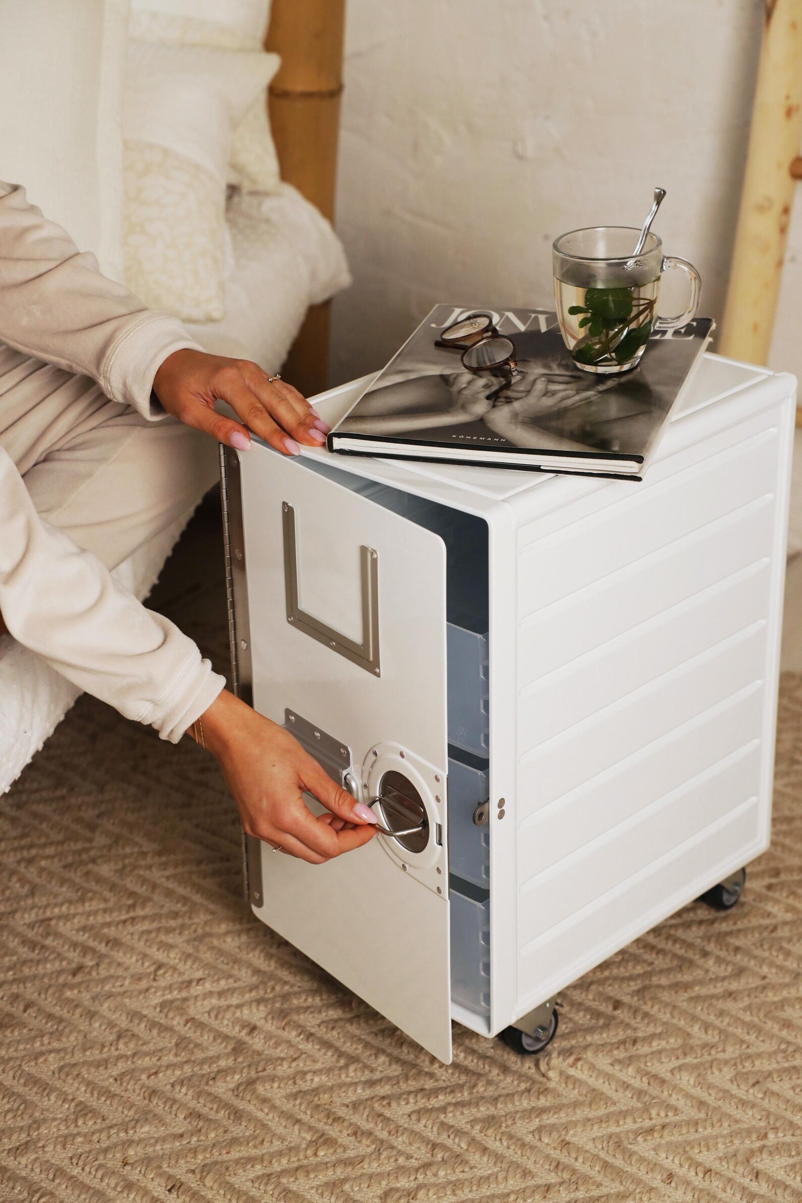 Brand New Galley Container Night Stand Side Table Galley Box Canister ...