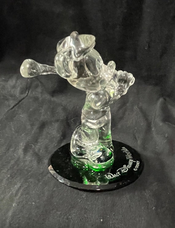 Walt Disney World Parks Mickey Mouse Blown Glass Figure - Etsy
