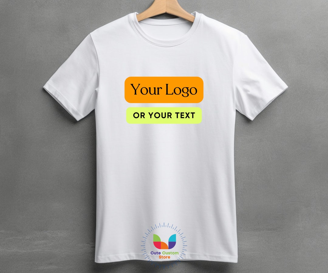 Custom Front Back Printed T-shirts, Personalized Shirts for Business ...