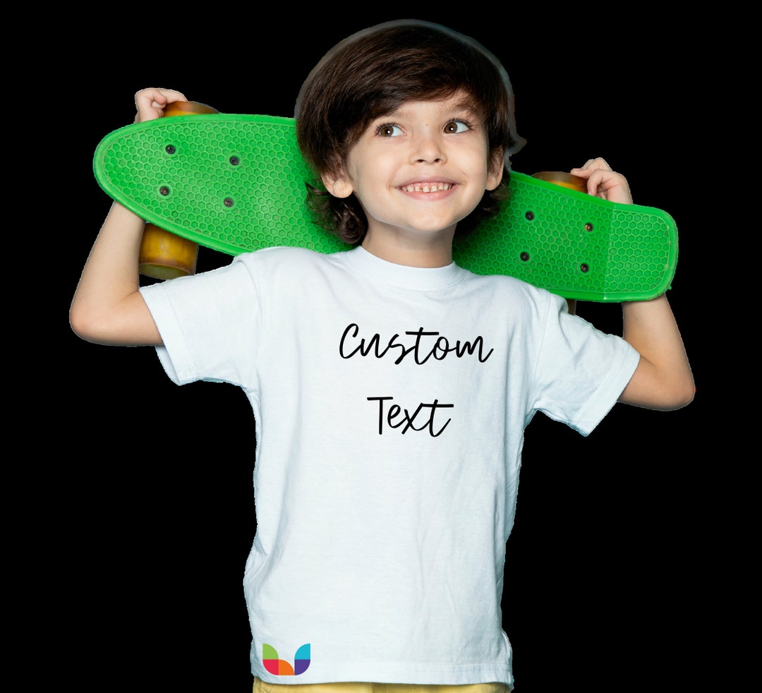 Kids Custom Shirt,personalized Shirt,soft Custom Toddler Shirt,youth ...