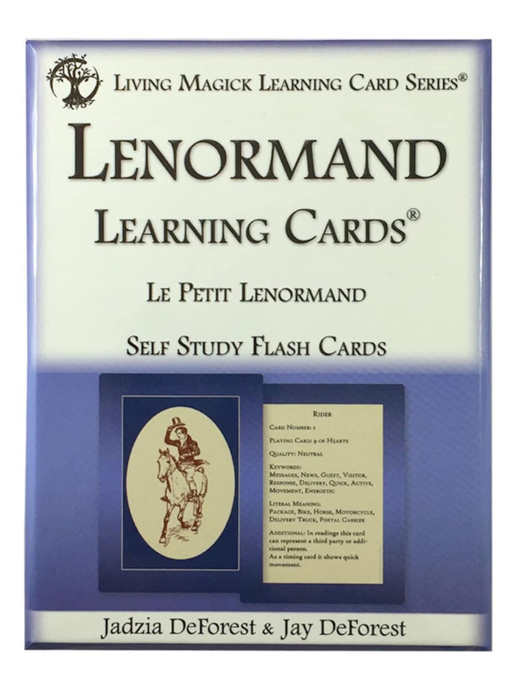 Lenormand Learning Cards ~ Living Magick Publishing - Etsy