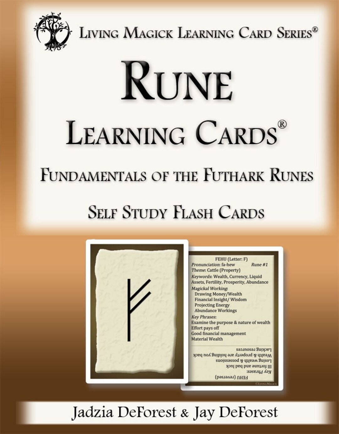 Rune Learning Cards ~ Living Magick Publishing - Etsy