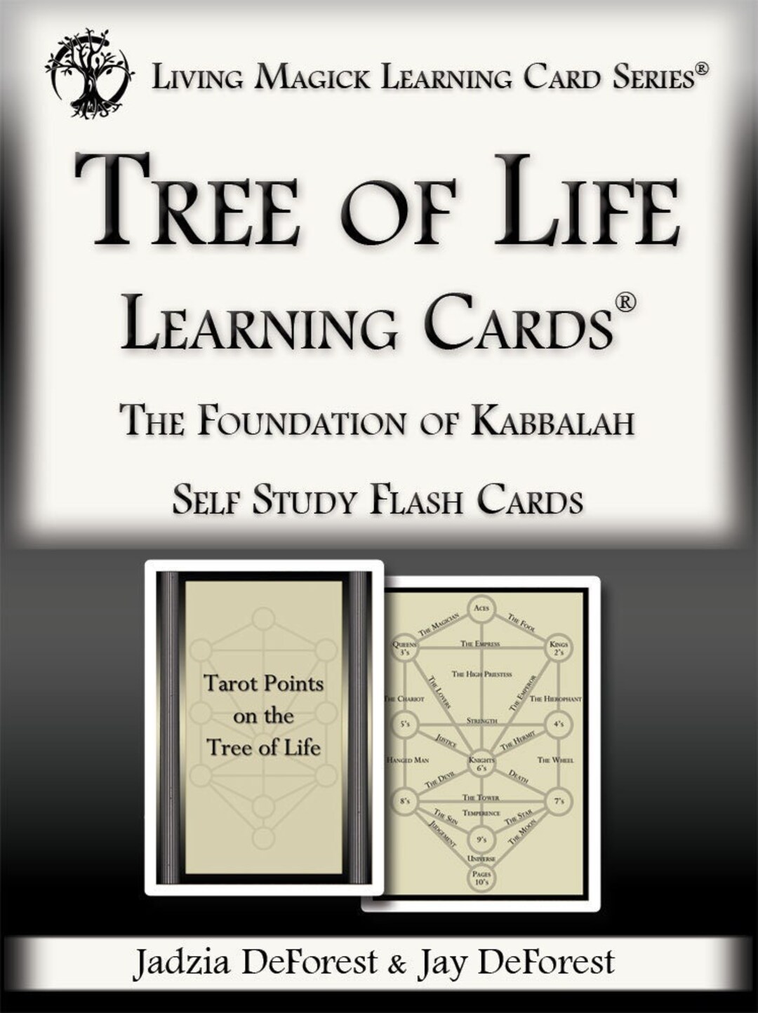Tree of Life - Kabbalah Learning Cards ~ Living Magick Publishing - Etsy