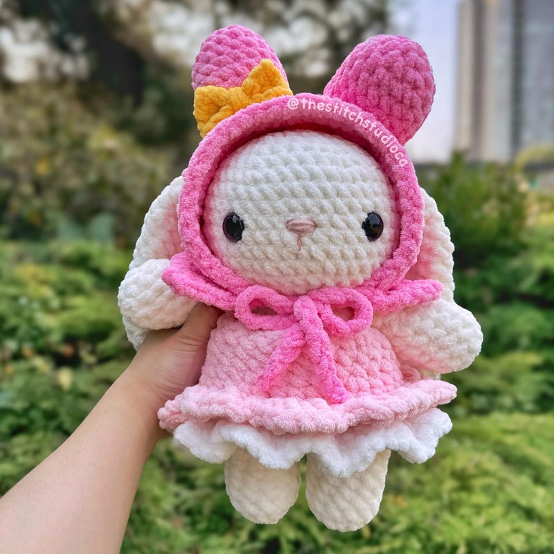 Pink Bunny - Etsy