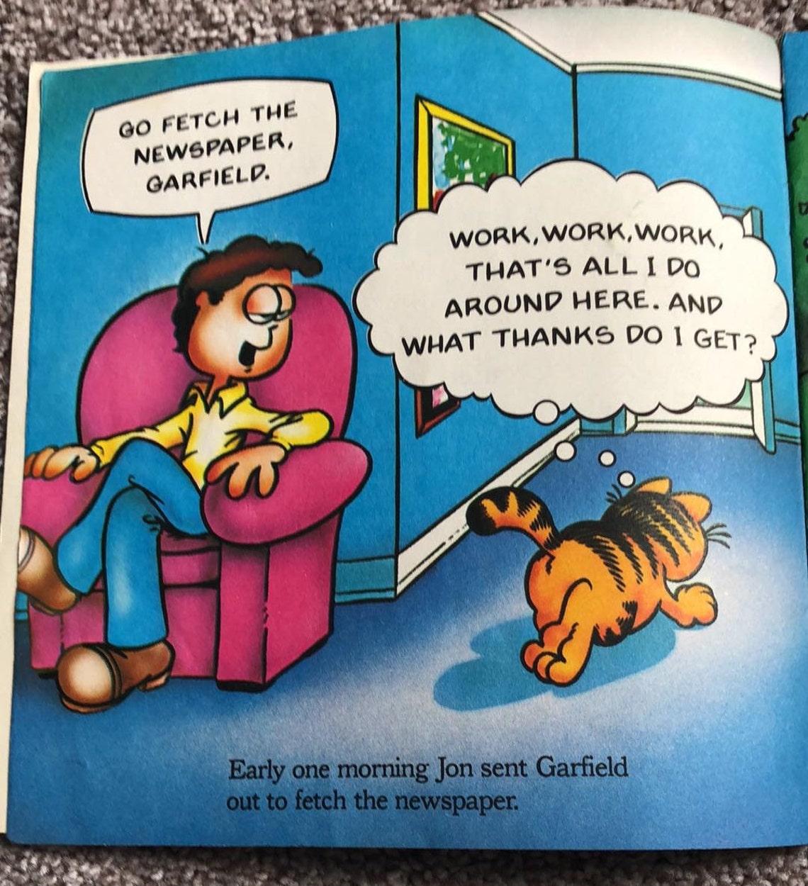 Garfield in Space | 1983 - Etsy
