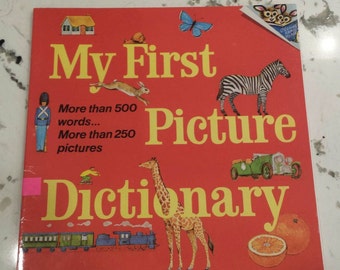 My First Dictionary | Etsy
