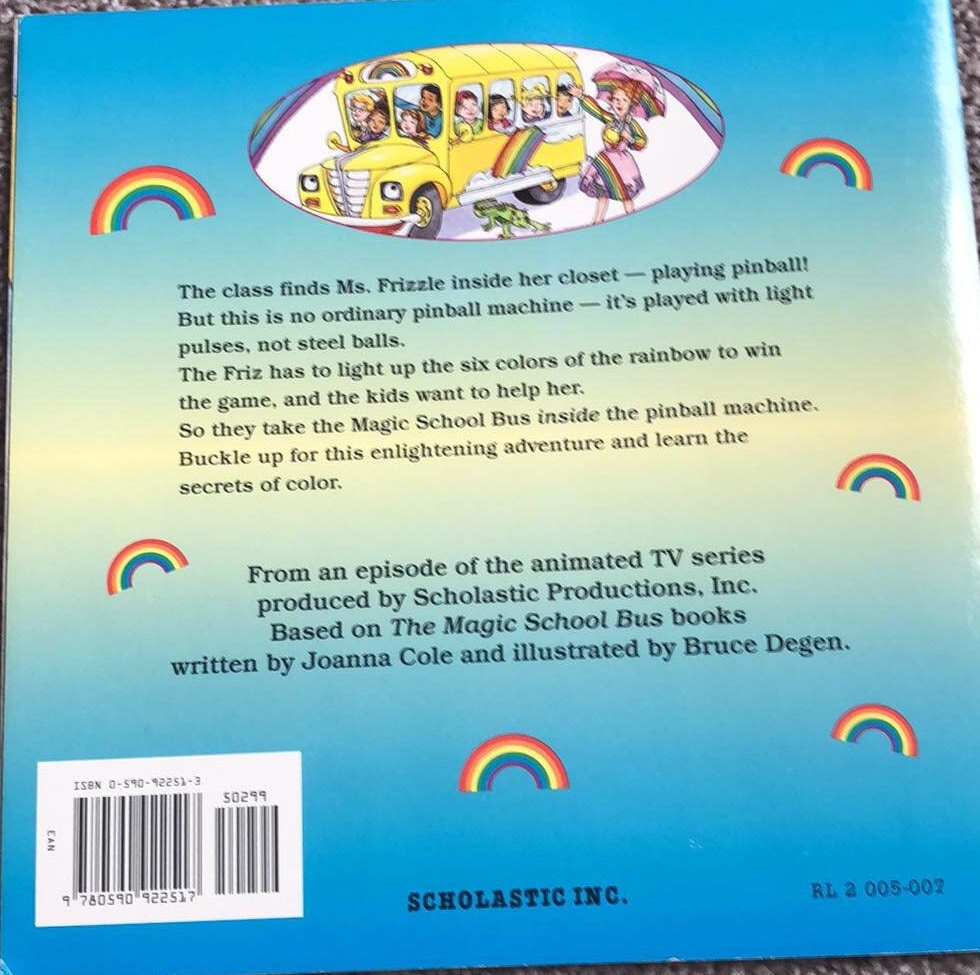 The Magic School Bus Makes a Rainbow 1997 Scolastic - Etsy