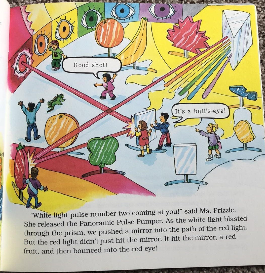 The Magic School Bus Makes a Rainbow 1997 Scolastic - Etsy