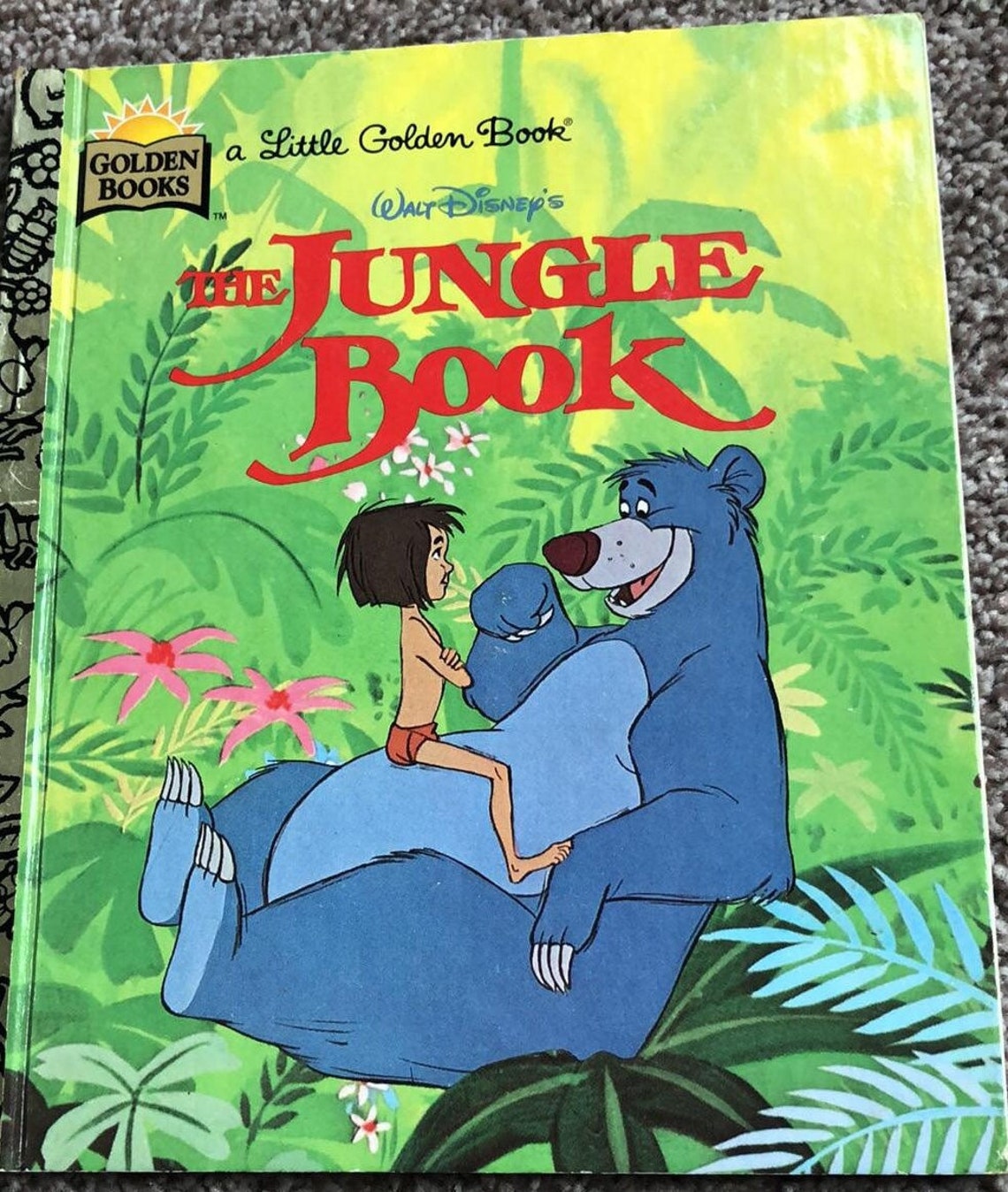 The Jungle Book 1996 A Little Golden Book - Etsy