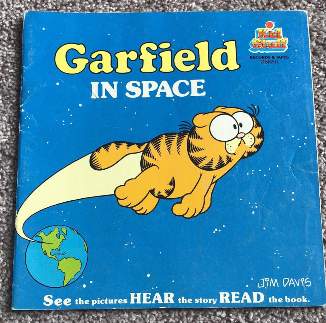 Garfield in Space | 1983 - Etsy