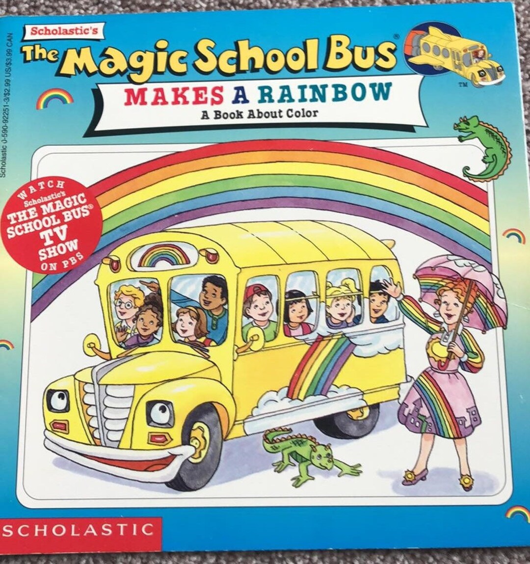 The Magic School Bus Makes a Rainbow 1997 Scolastic - Etsy