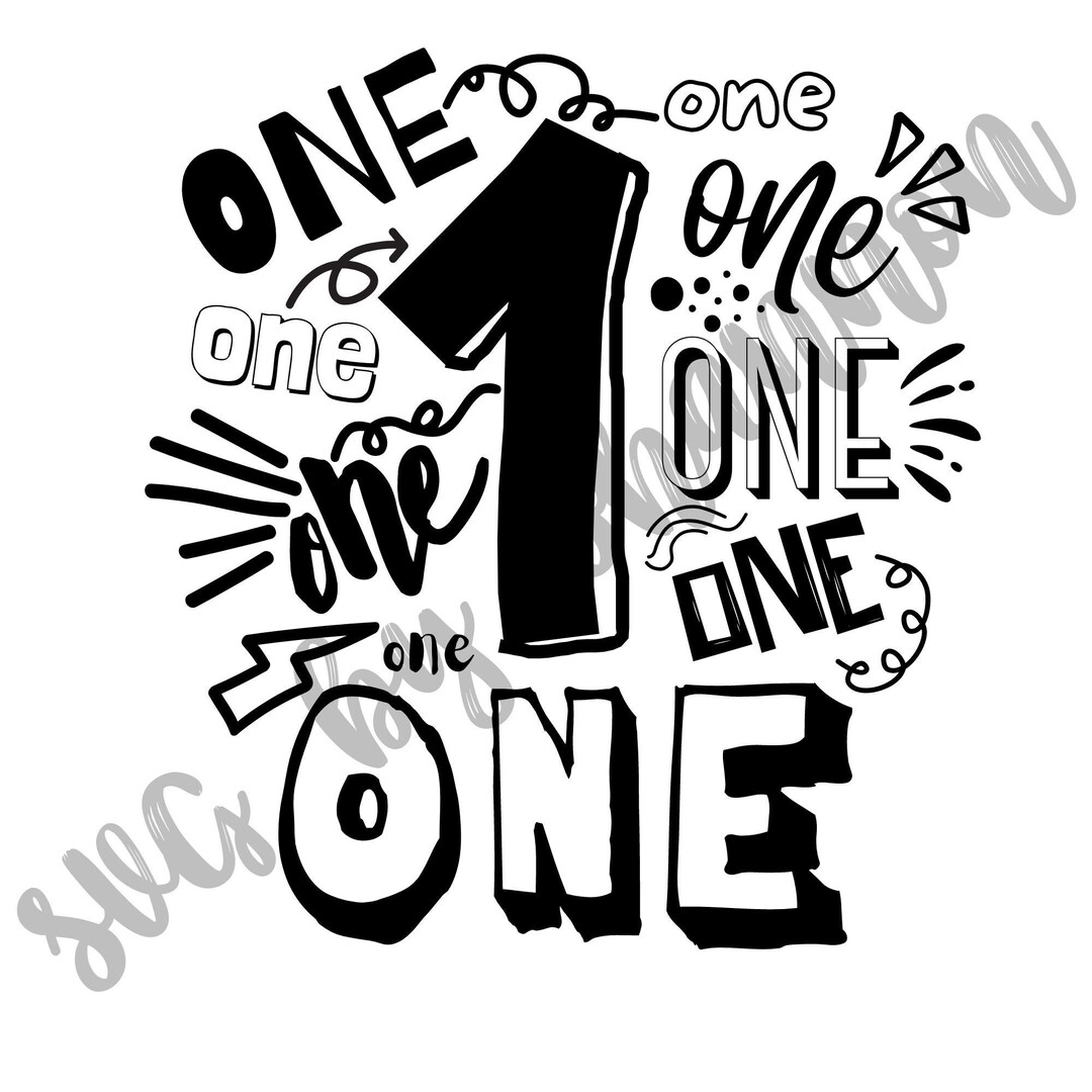 One (1) Graphic - 1st Birthday Shirt/graphic - Cricut/silhouette - SVG ...