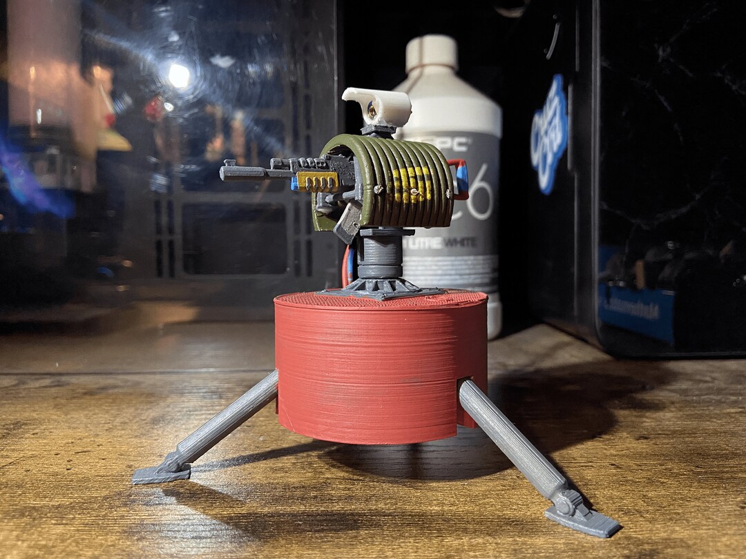 3D Printed Rust Auto Turret - Etsy