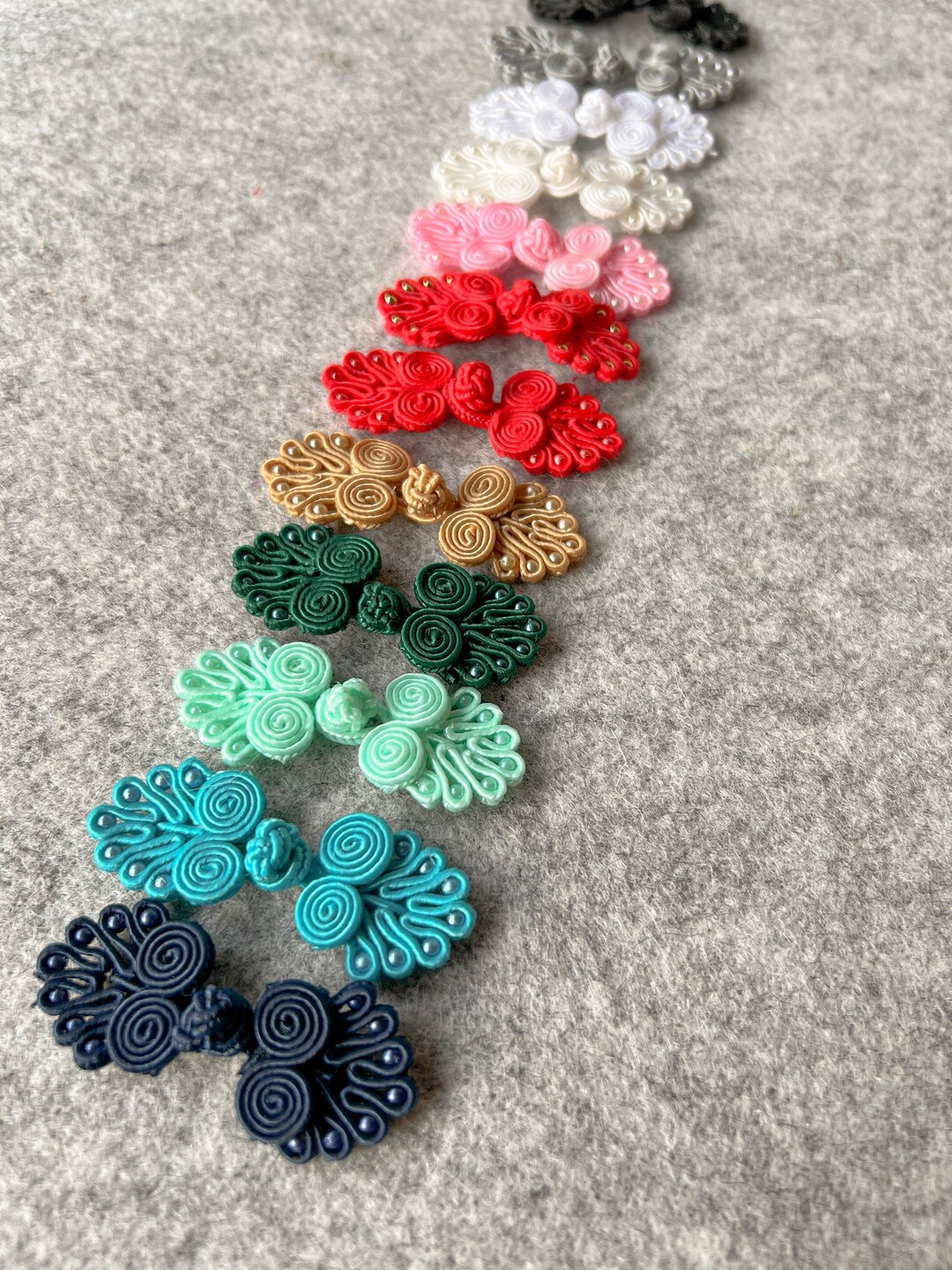 Qipao Button Pankou Button Cheongsam Decorative Closure Set of - Etsy