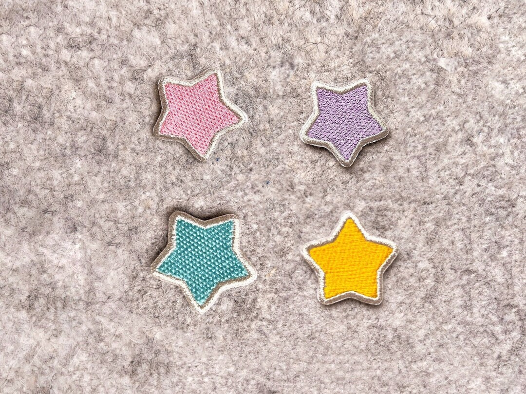 Star Iron-on Patches, Cute Patches, Star Patches for Kids - Etsy