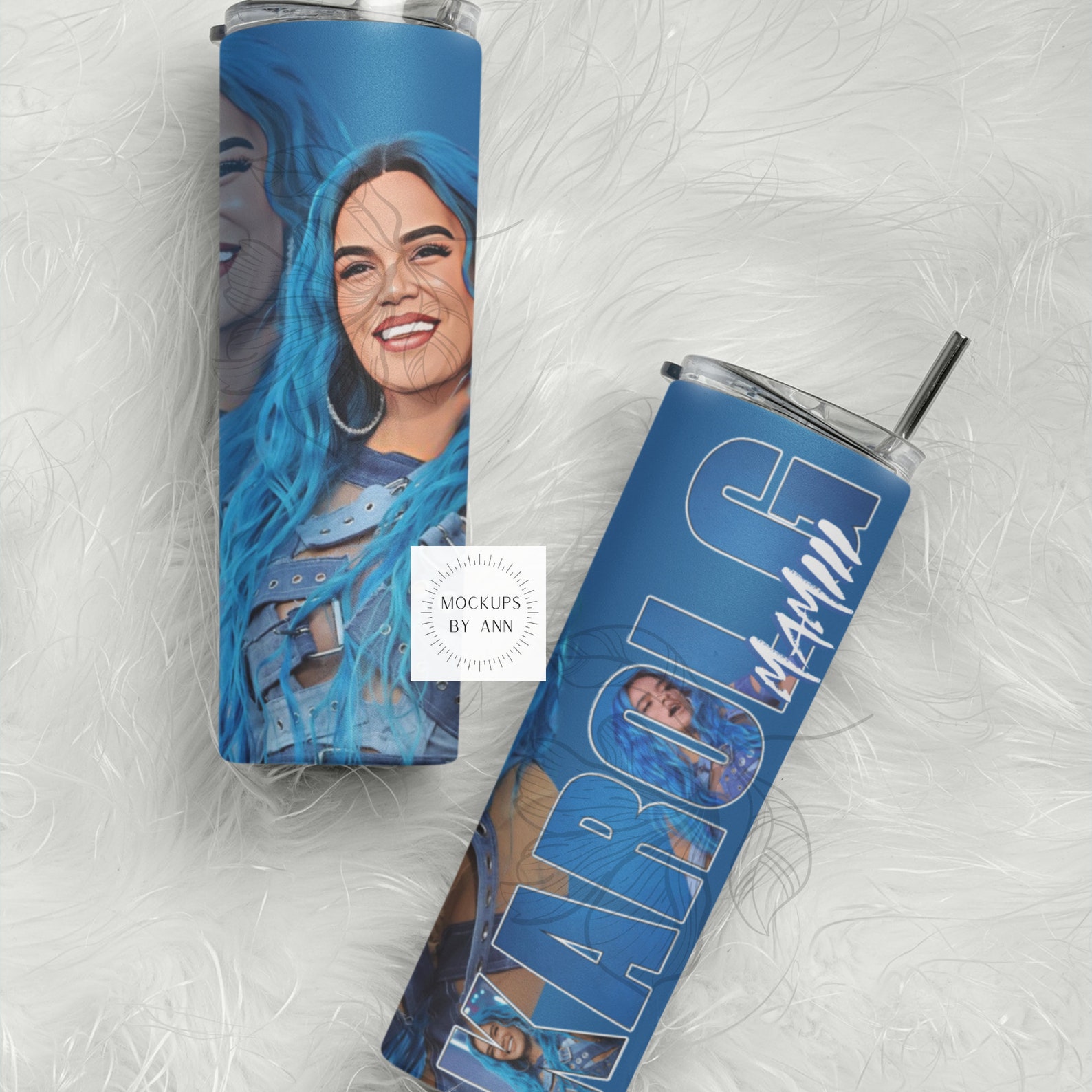 Karol G Tumbler Wrap 2O Oz Straight Skinny Tumbler Wrap - Etsy Canada