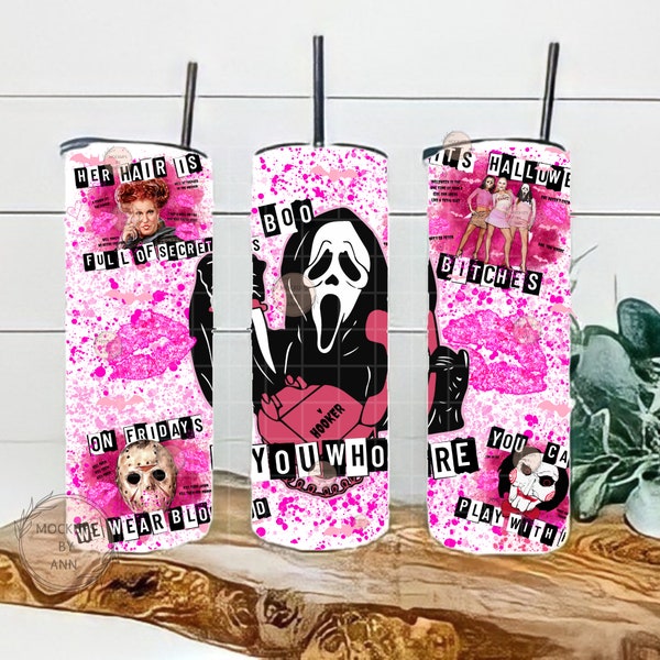 Horror Scream Tumbler Wrap - Etsy