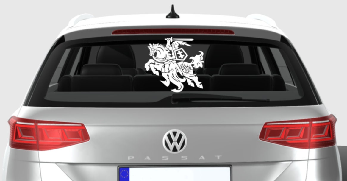 Lithuanian Vytis Sticker Vinyl Decal for Car and Others - Etsy