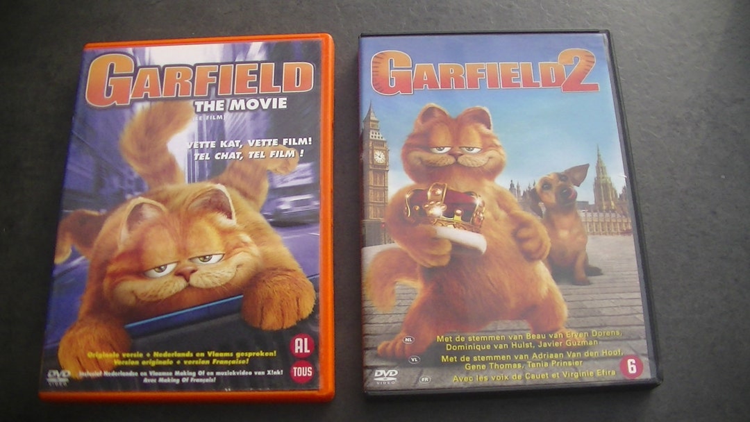 Garfield 2 Dvds | LOL | Comic Hero | Cartoon Character | Jim Davis ...