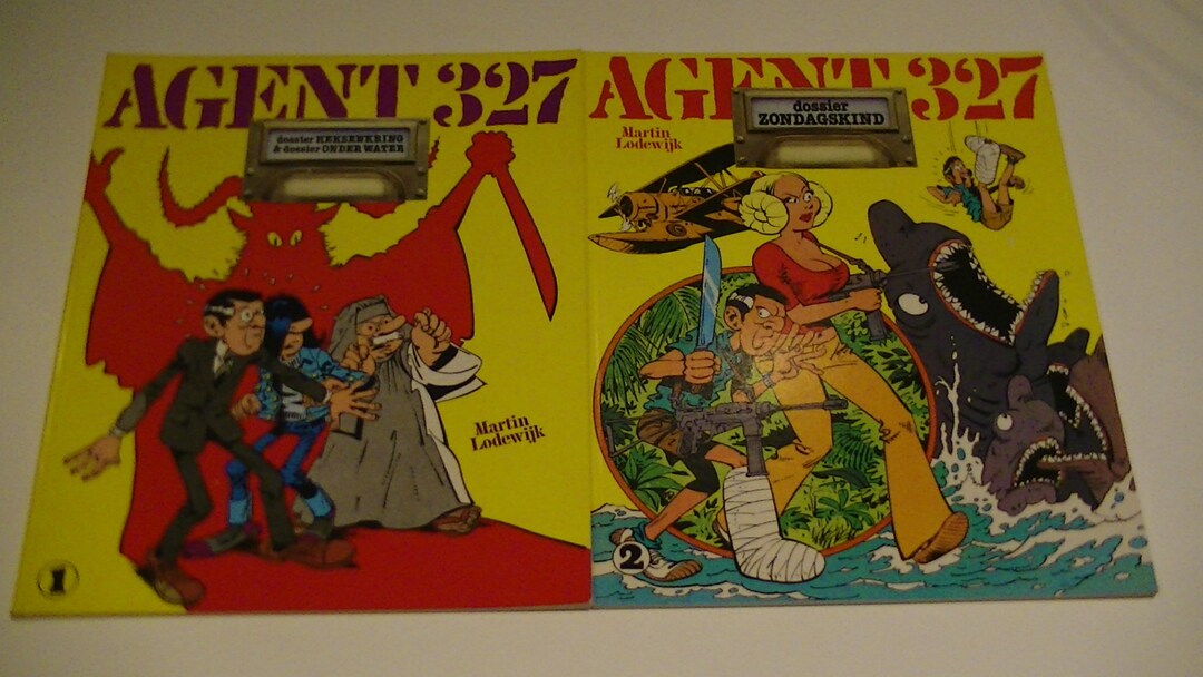 6 Agent 327 Comics Comic Strip Comic Comic Book Pep - Etsy