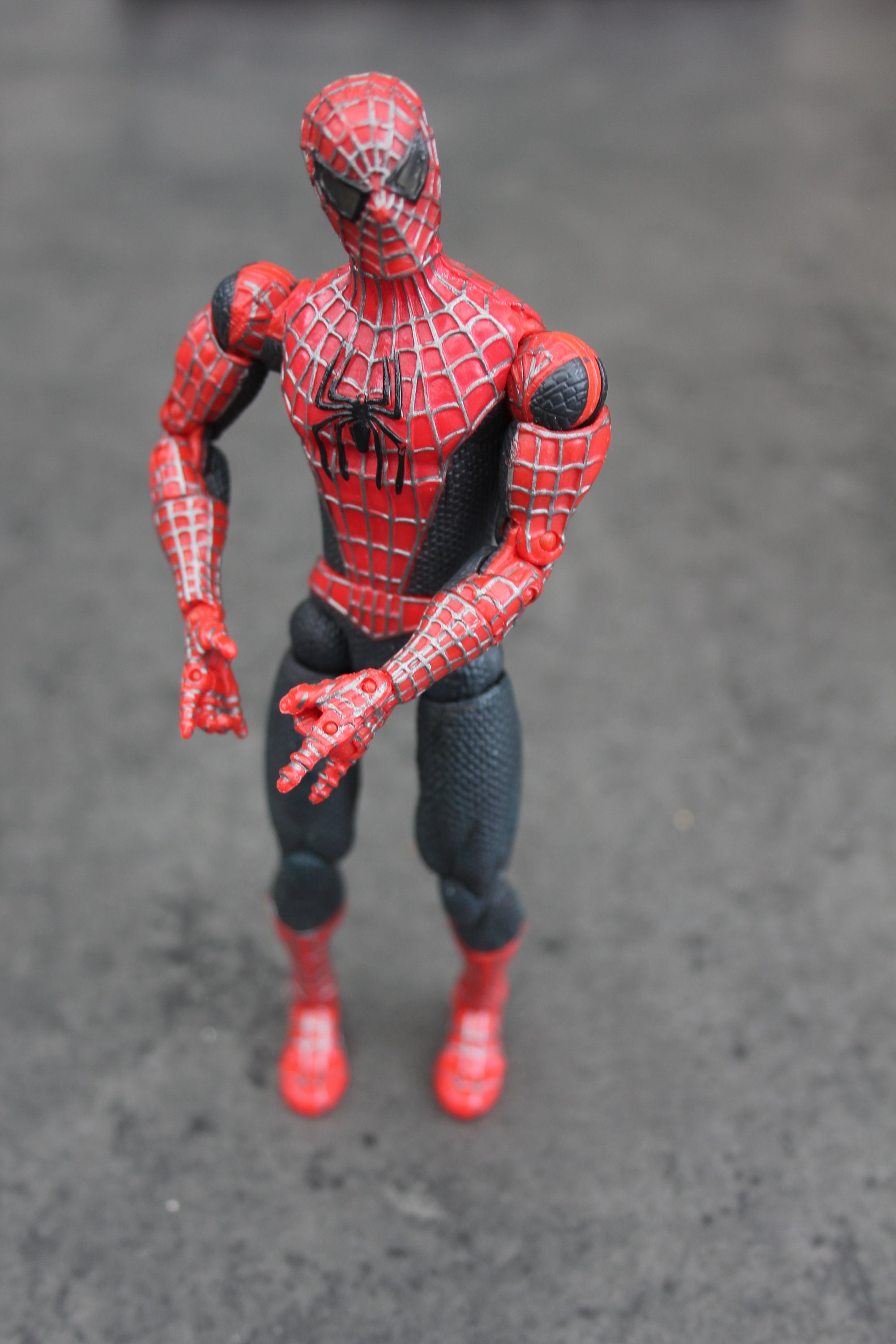 2 Super Poseable Spiderman Figures Marvel Action Figures Marvel Action ...