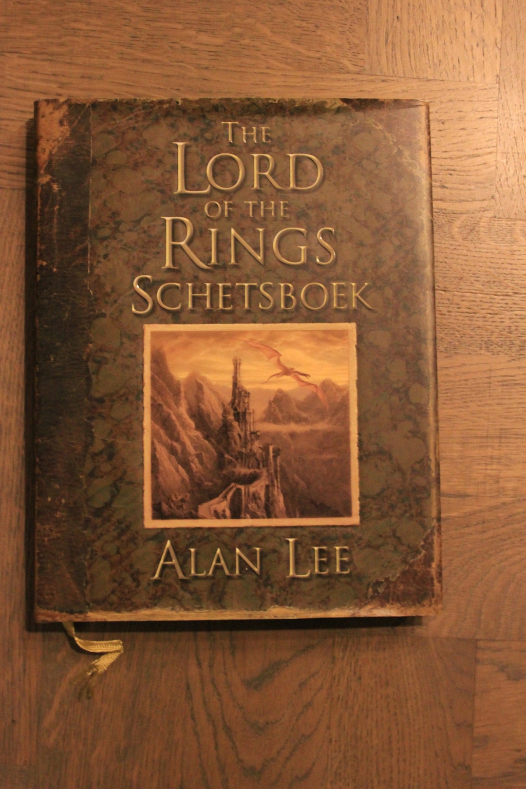 Lord of the Rings Sketchbook LOTR Book Tolkien Alan Lee Middle Earth ...