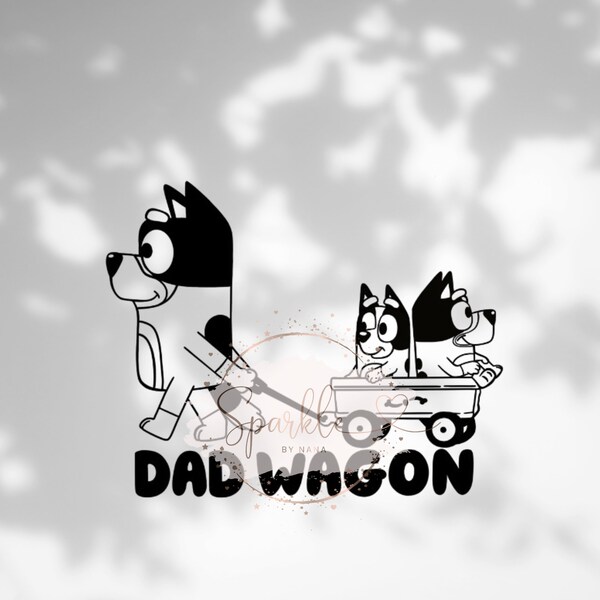 Vinyl Car Sticker Bluey Heelers - Etsy