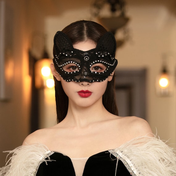 Masquerade Cat Mask