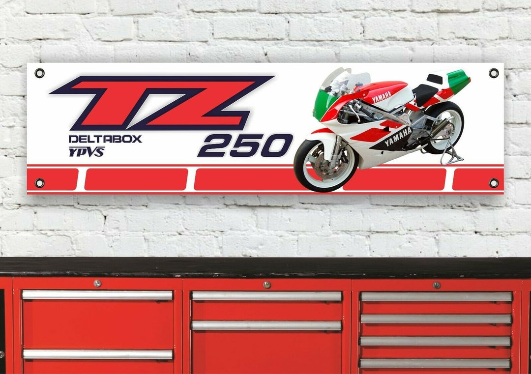 Br80b Yamaha Tz250 4dp Workshop Banner Sign - Etsy