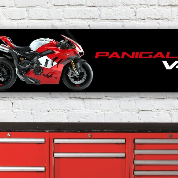 Ducati Panigale V4 Banner - Etsy