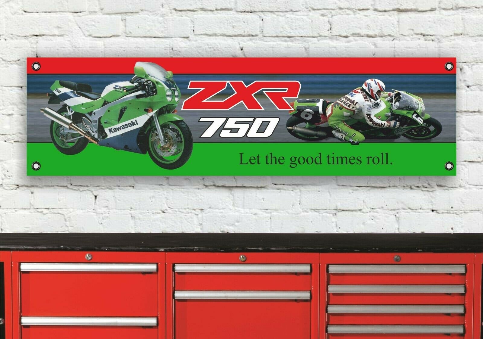 Br44b Kawasaki Zxr750 H2 Workshop Banner Sign - Etsy