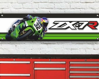 Kawasaki Banner | Etsy