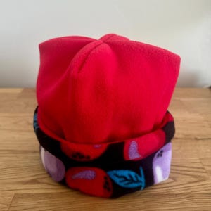 Fleece 4 Point Beanie Sewing Pattern // Reversible Beanie // Hokkaido ...