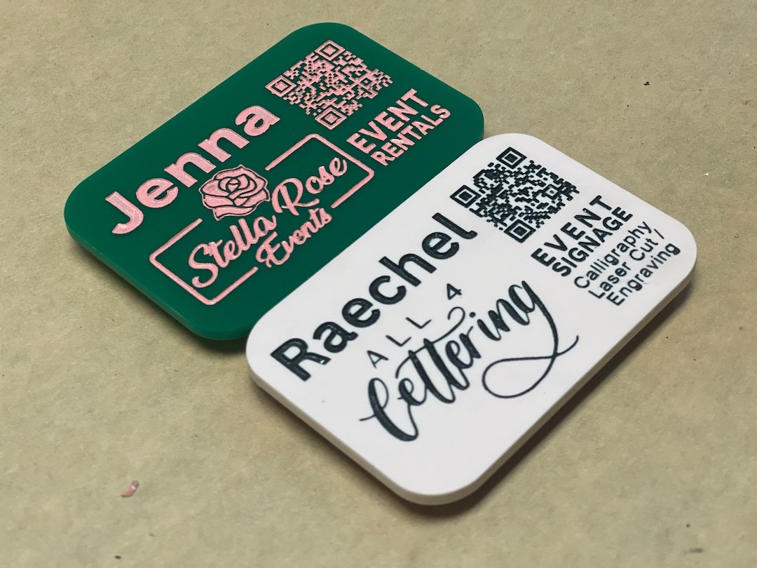 Networking Name Tags - Etsy