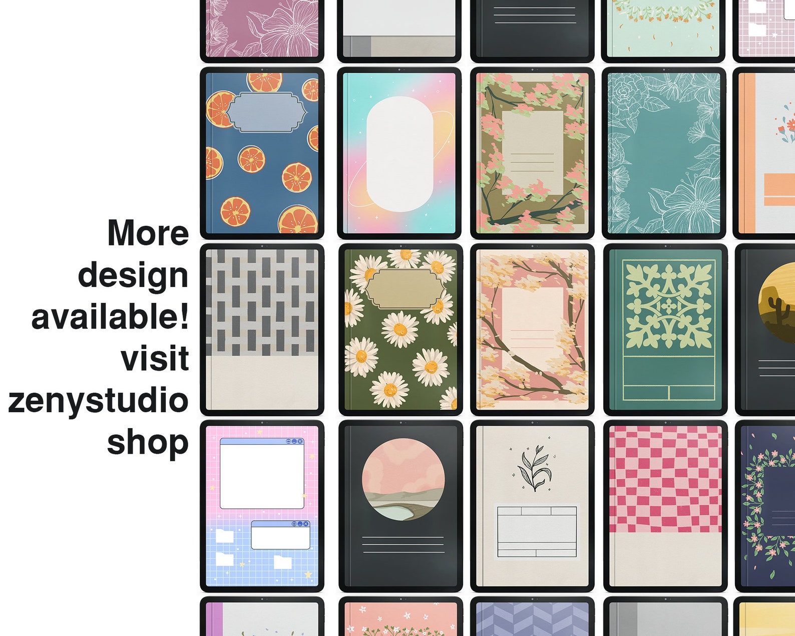 20 Digital Notebook Covers for Tablets and iPad Suitable for Note and ...