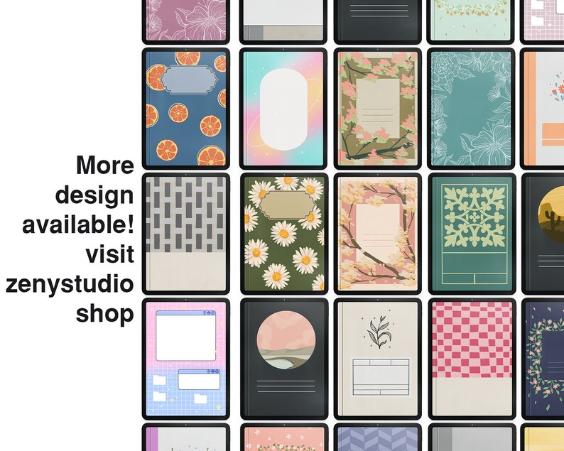 20 Digital Notebook Covers for Tablets and iPad Suitable for Note and ...