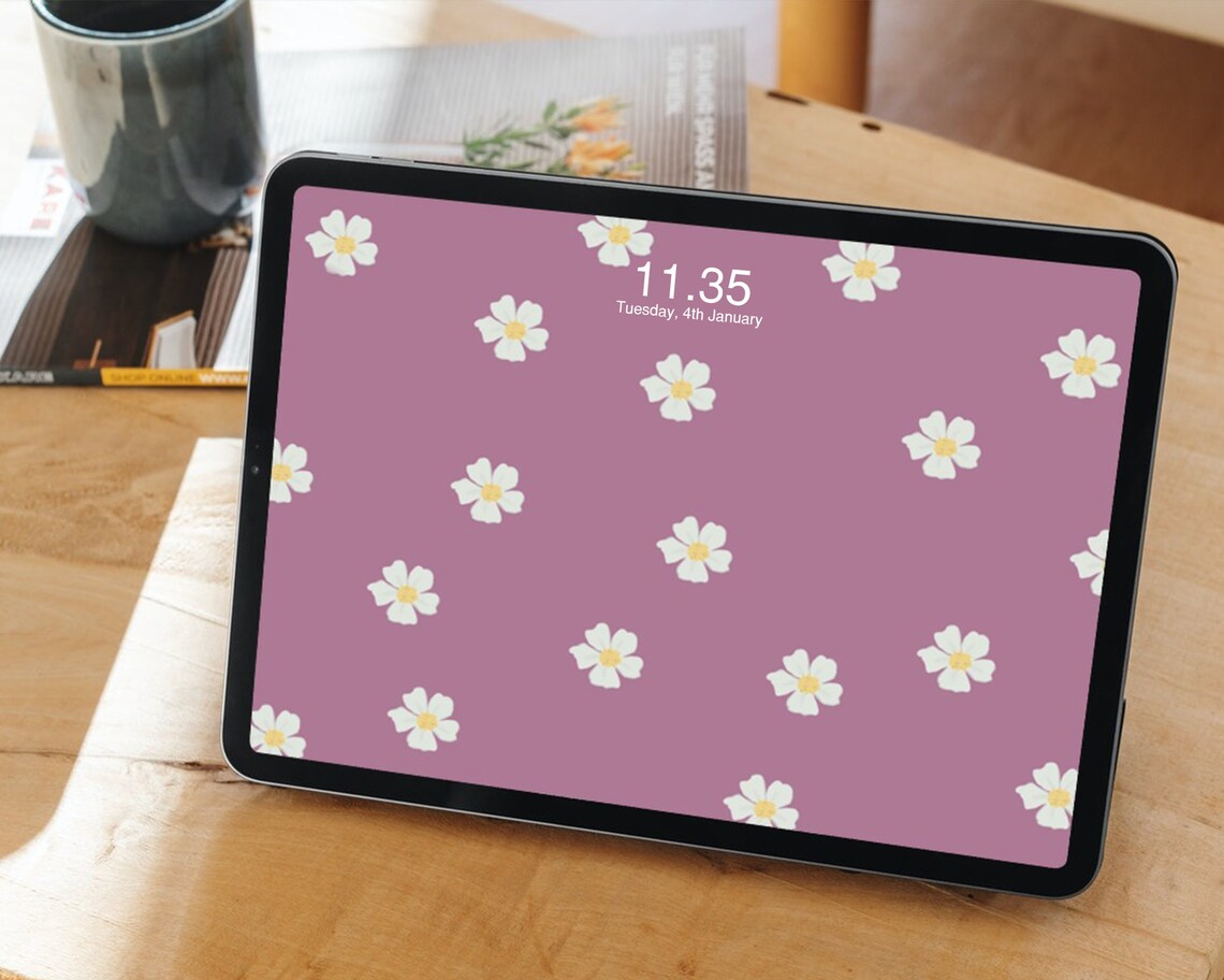 Aesthetic Tablet iPad Wallpaper for Tablet Background and Homescreen ...