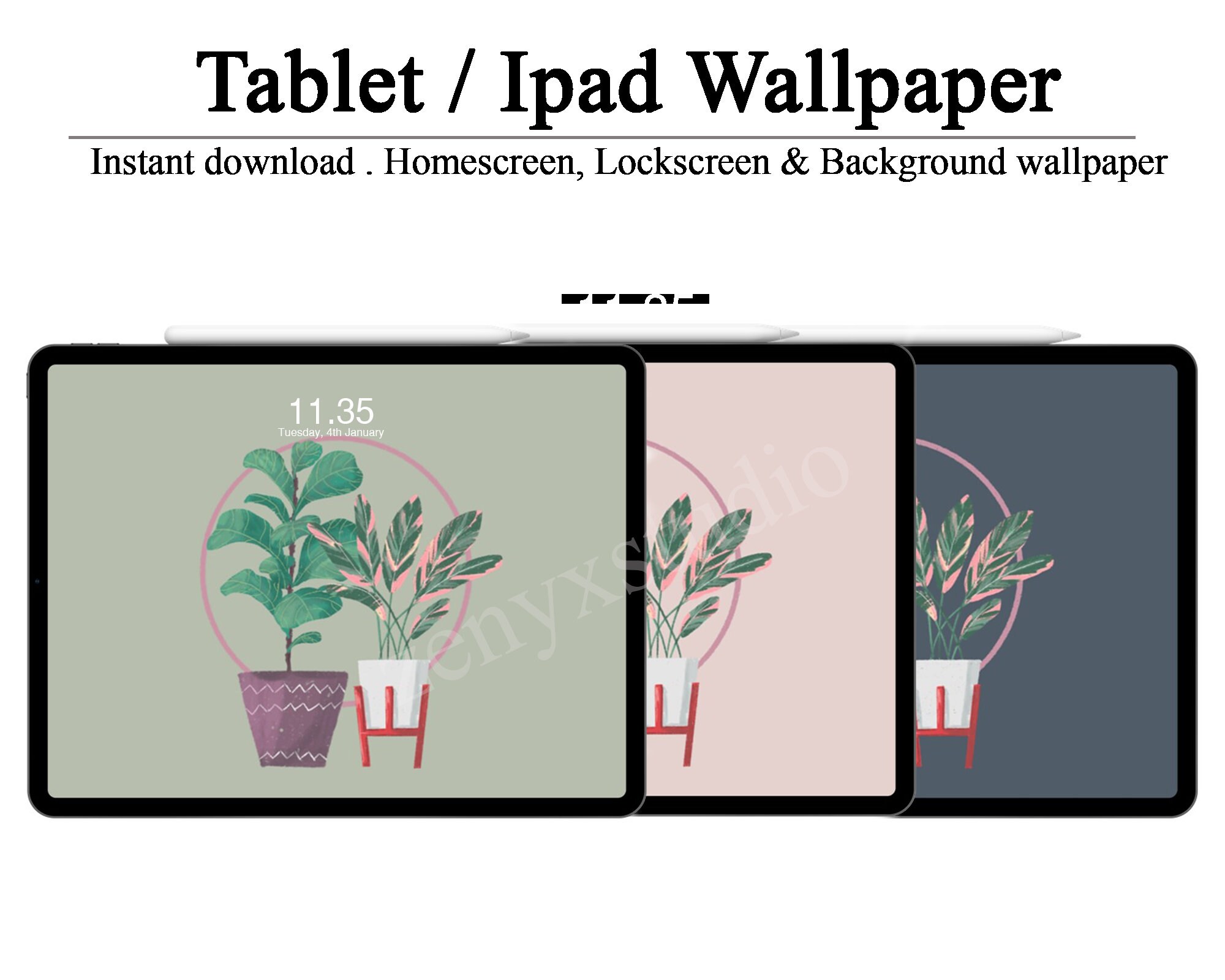 Aesthetic Tablet iPad Wallpaper for Tablet Background and Homescreen ...