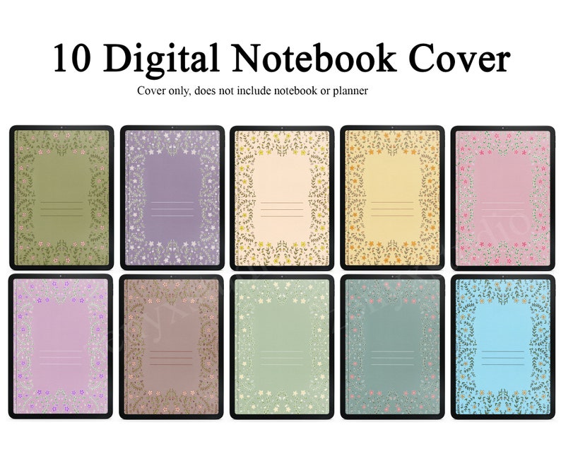 10 Digital Notebook Covers for Tablets and iPad Suitable for Note and ...