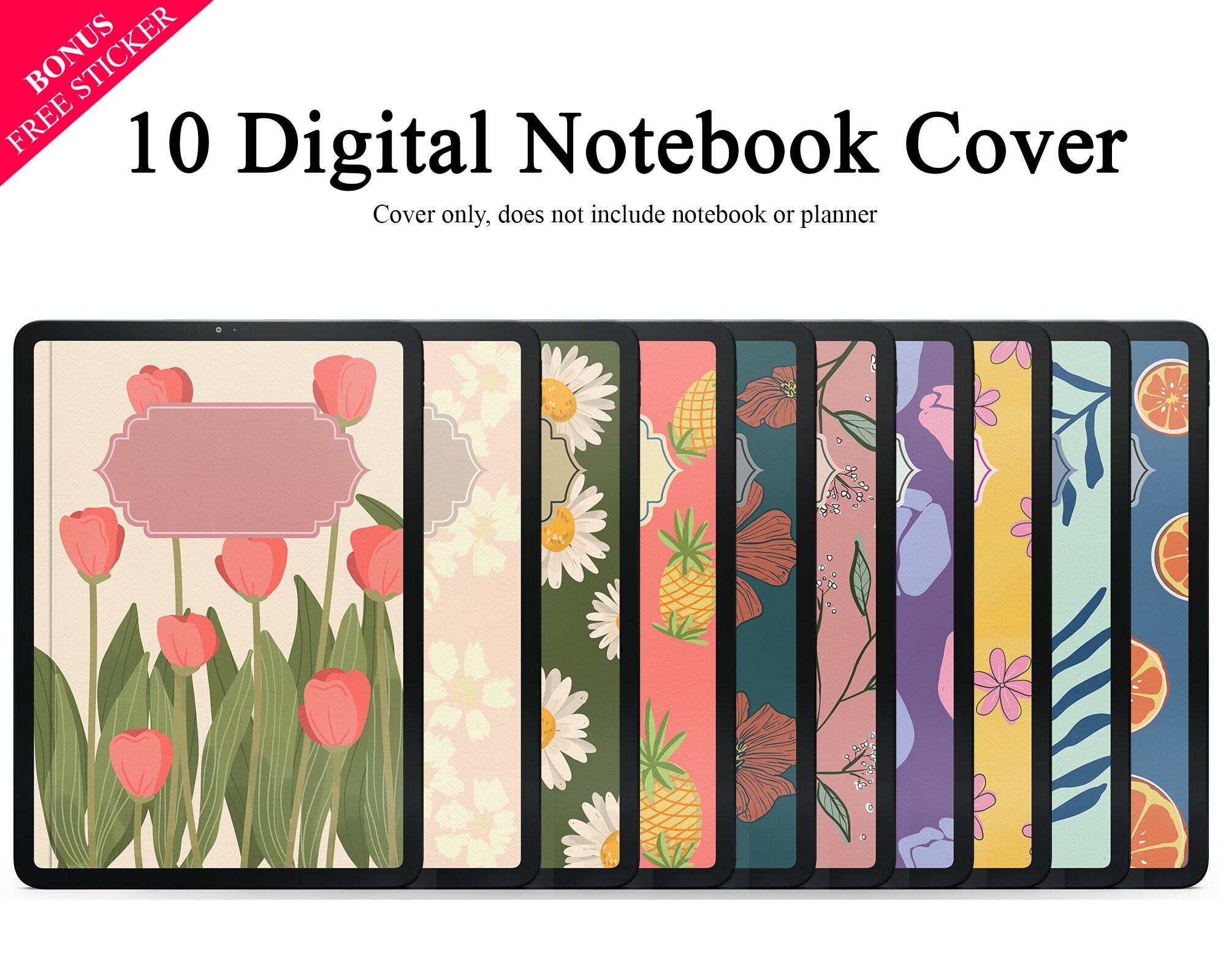 10 Digital Notebook Covers for Tablets and iPad Suitable for Note and ...