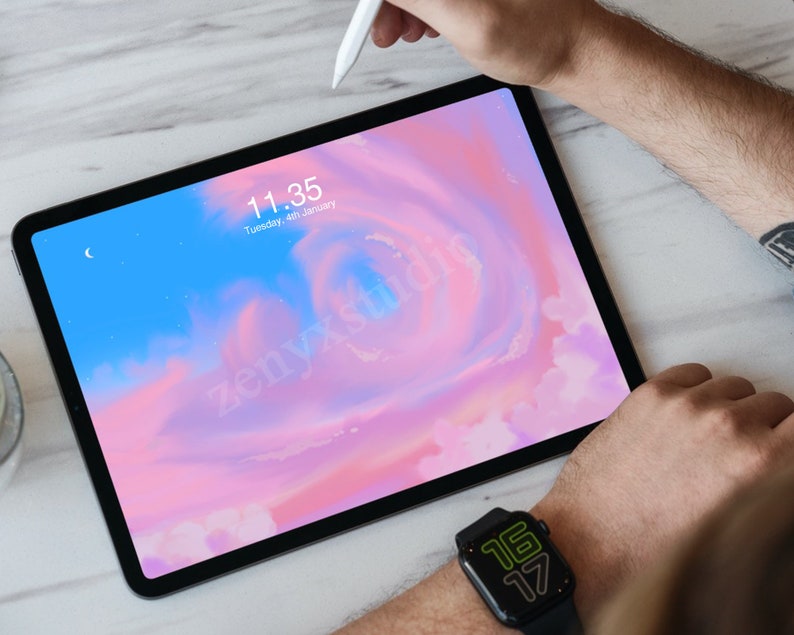 Aesthetic Tablet iPad Wallpaper for Tablet Background and Homescreen ...