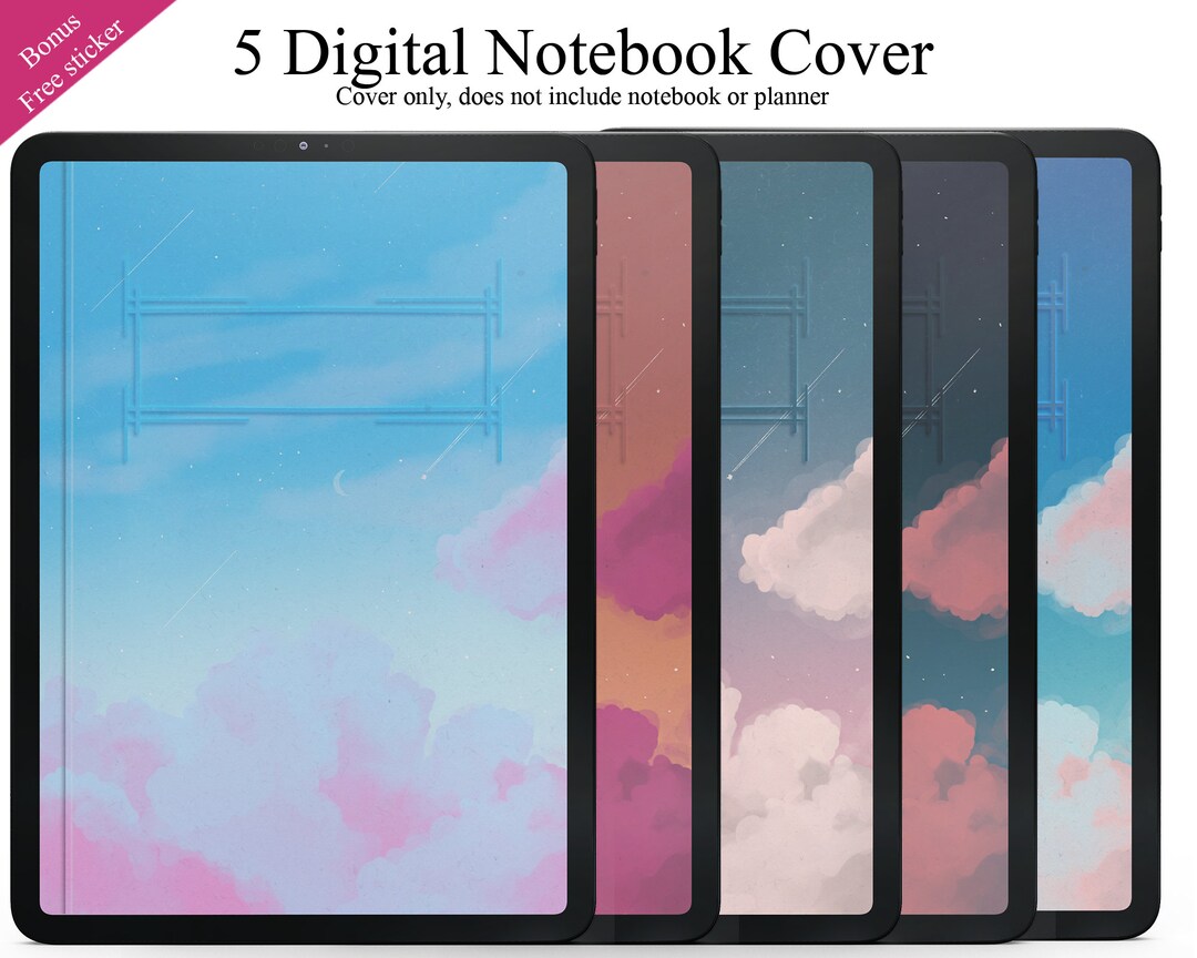 5 Digital Notebook Covers for Tablets and iPad Suitable for Note and ...