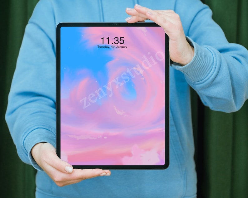 Aesthetic Tablet iPad Wallpaper for Tablet Background and Homescreen ...