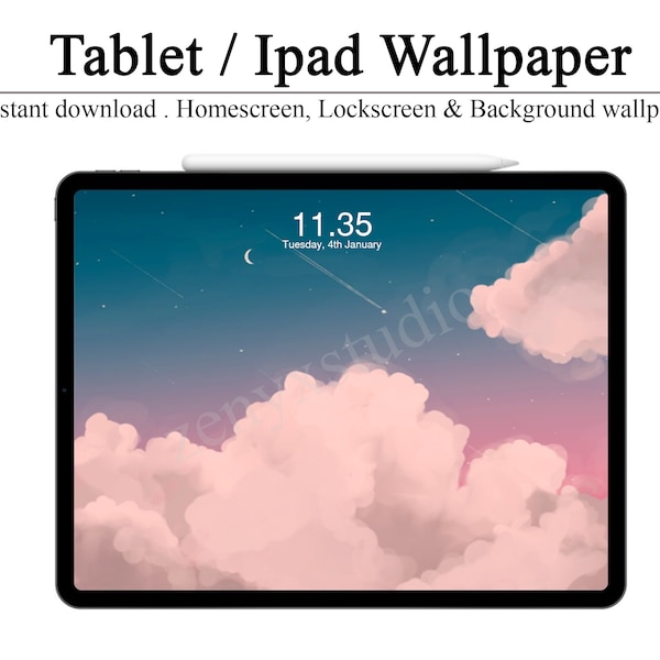 Aesthetic Wallpaper for Tablet - Etsy