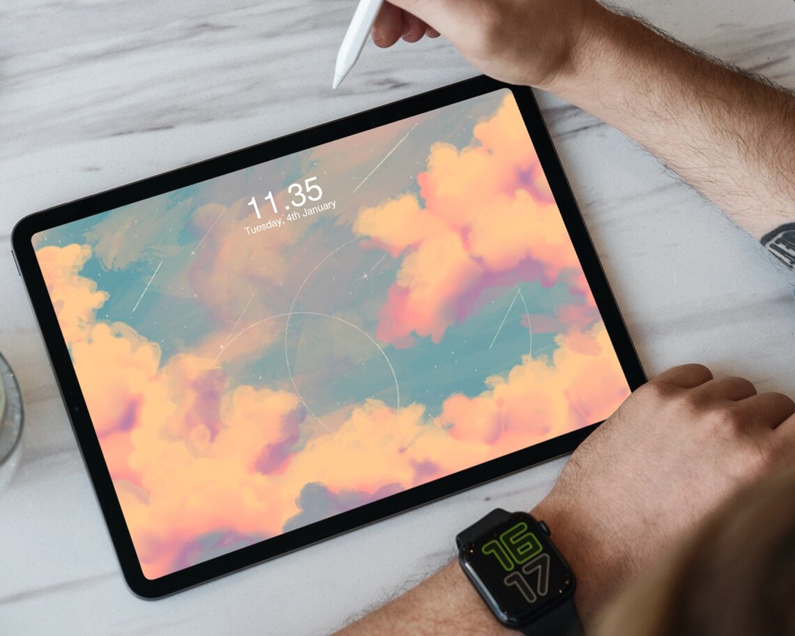Aesthetic Ipad Wallpaper Tablet Wallpaper for Background and - Etsy